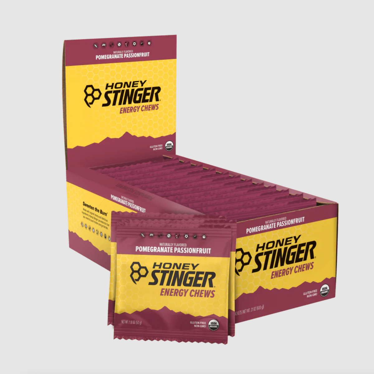 Honey Stinger Organic Energy Chews (Box of 12 Packs) – Dunbar Cycles