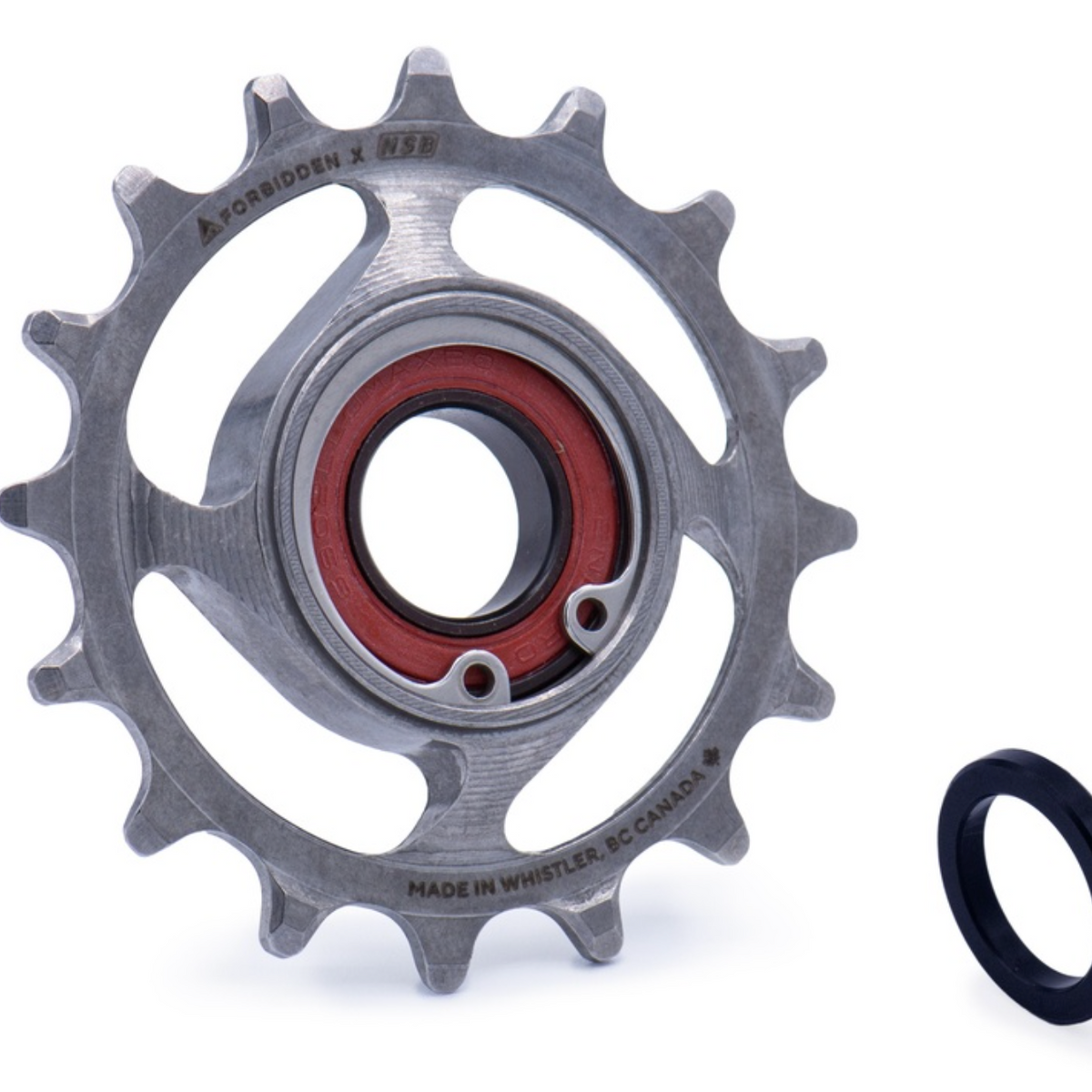 Forbidden NSB Stainless Steel Idler Pulley Kit | Dunbar & Corsa Cycles ...